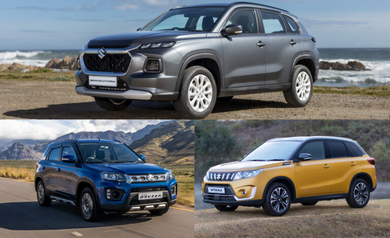 Suzuki Grand Vitara vs Vitara vs Vitara Brezza – What a R267,000 ...