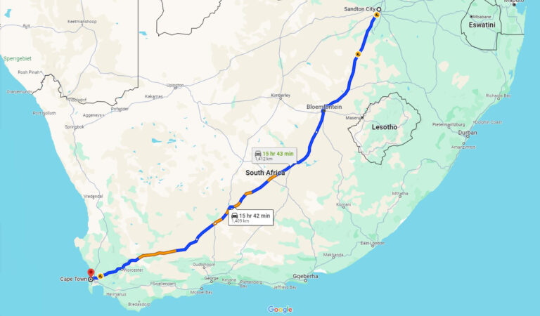What it costs to drive from Joburg to Cape Town – With new petrol and ...