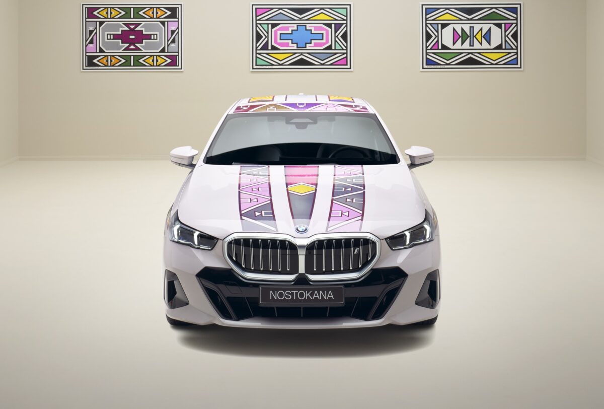 This new colour-changing BMW was designed by a famous South African ...